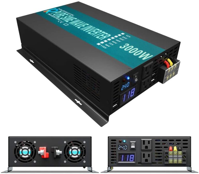 WZRELB 24V Inverter Review: 3000w Pure Sine Wave Solar Inverter