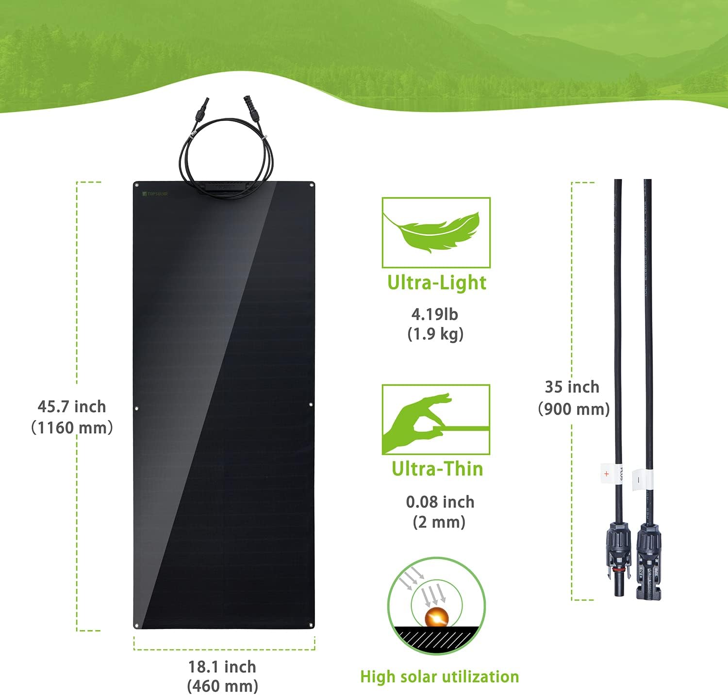 TopSolar Solar Panel Review - Bendable 100W Solar (24V/12V)