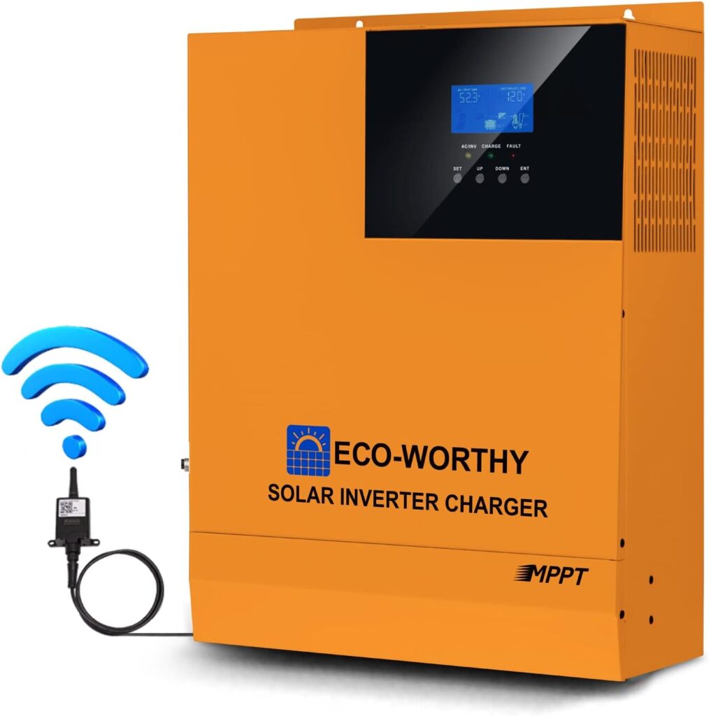 PowMr 5000 watt Hybrid Solar Inverter 48V Review - Pros & Cons - PowMr 5000 watt hybrid solar ...