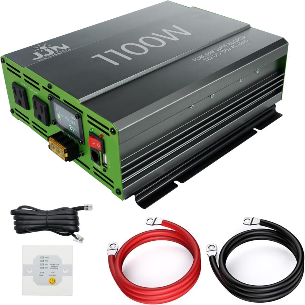JARXIOKE Inverter Review – 1100W Pure Sine Wave Inverter