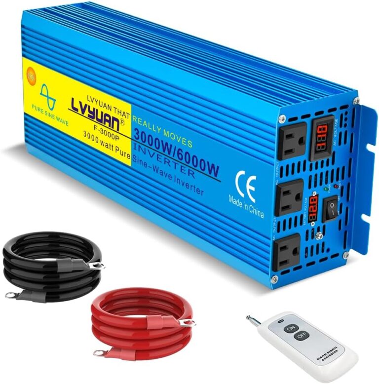 LVYUAN 3000 Watt Pure Sine Wave Inverter Review