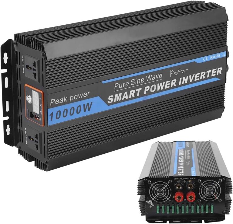 BYGD 1500W Power Inverter DC 12V to 110V AC Converter and Peak Power ...