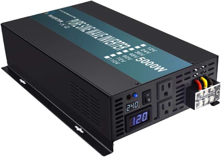 WZRELB 4000W 12V Dc to 120V AC Pure Sine Wave Solar Power Inverter – Inverter Review